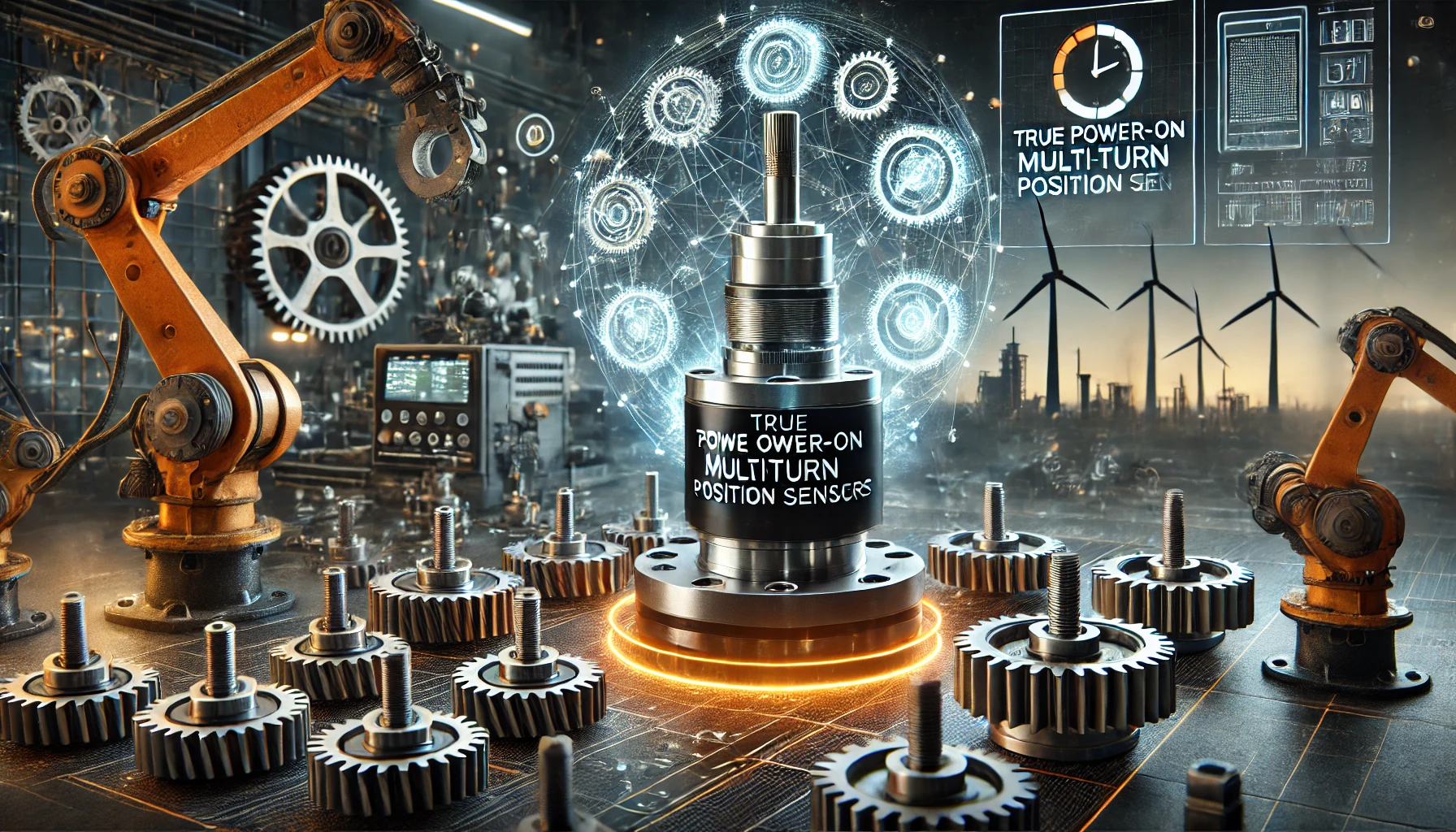 Advantages of true power-on multiturn position sensors: — Manufacturer ...