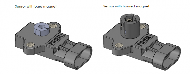 HRPM | 2-piece Touchless Rotary Position Sensor with integrated connector