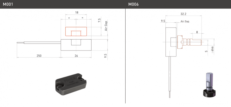 PS2P-CON - 2-piece Touchless Rotary Hall-Effect Position Sensor ...